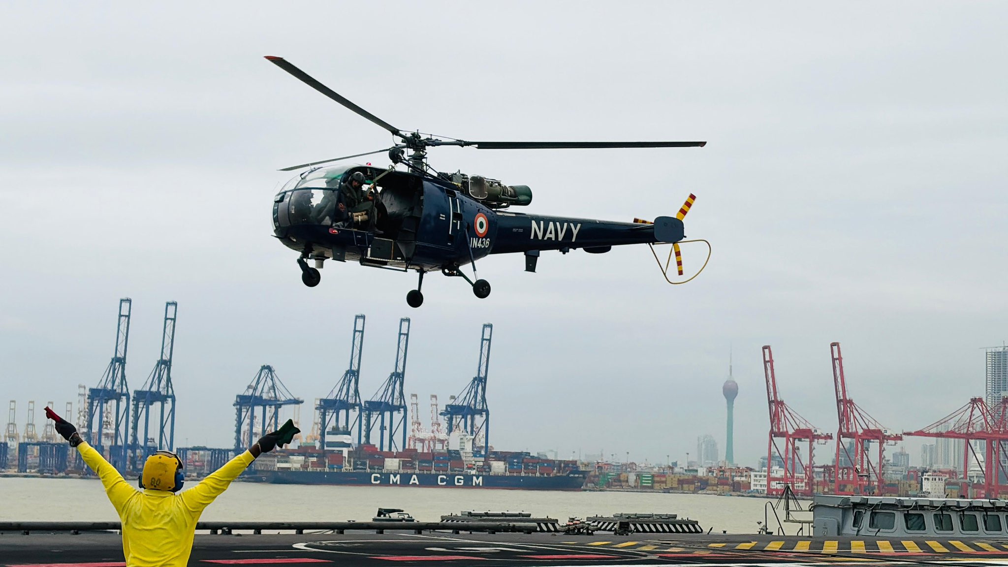 Land, air and sea — India works closely with Sri Lanka as 'Operation Sagar Bandhu' goes full ...